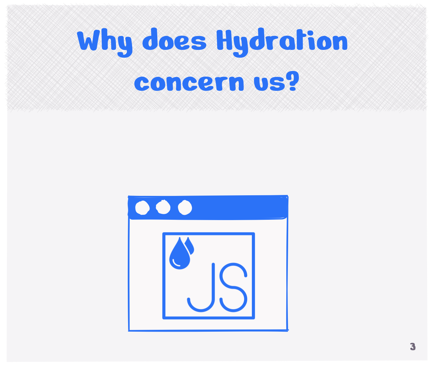 What is Hydration & why does it concern us?